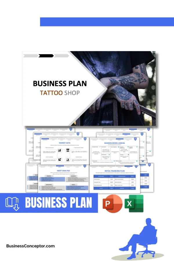 Download Tattoo Shop Business Plan - PPT + Excel