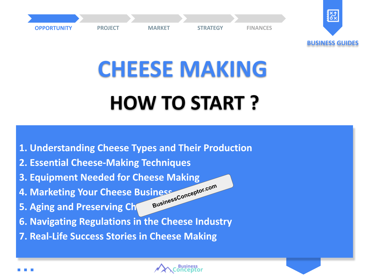 Starting a Cheese Making Business: A Detailed Guide