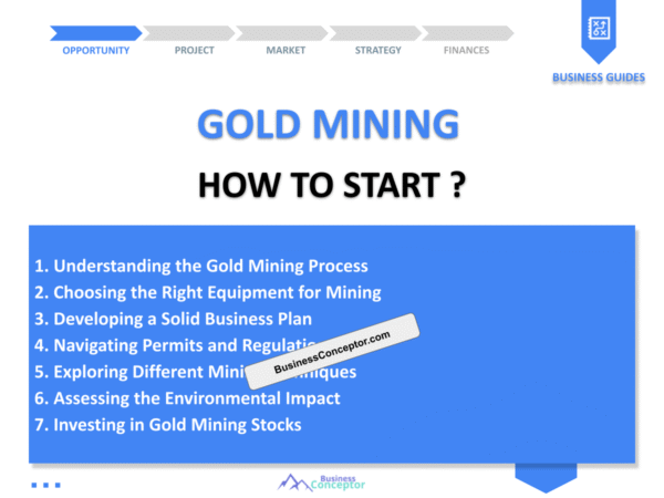 How to Start a Gold Mining Business: Complete Guide with Example ...