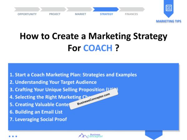 Start a Coach Marketing Plan: Strategies and Examples