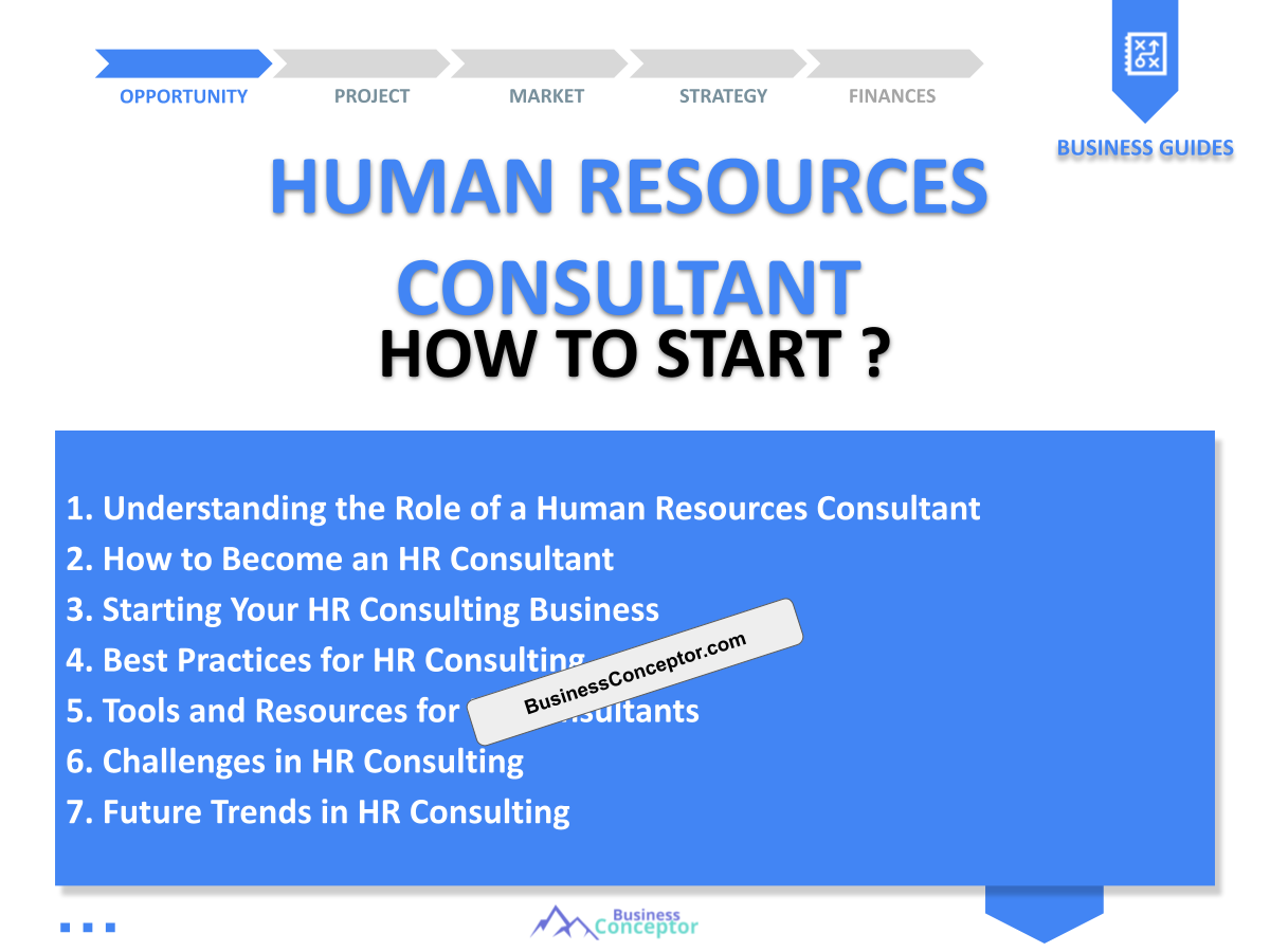 Comprehensive Guide to Launching a Human Resources Consulting Business ...