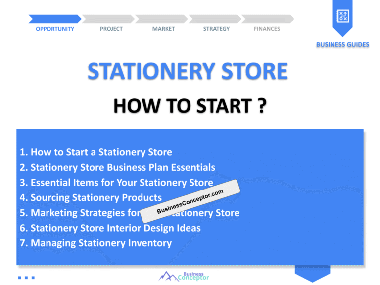 Comprehensive Guide to Launching a Stationery Store: Tips and Examples