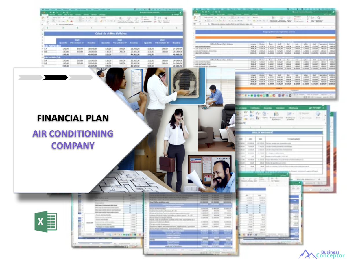 Air Conditioning Company Financial Plan: Step-by-Step Guide with Template