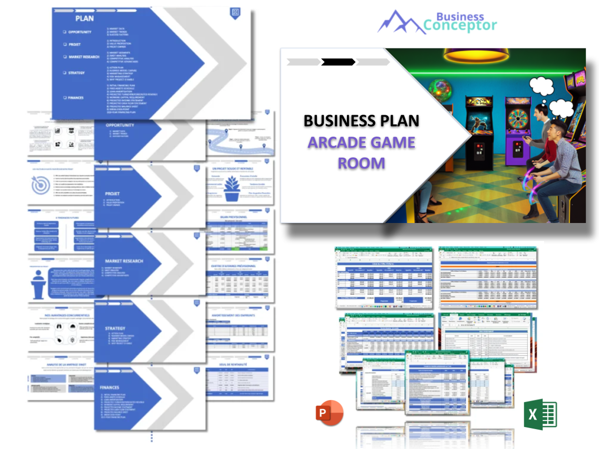 Arcade Game Room Business Plan: Comprehensive Guide with Examples
