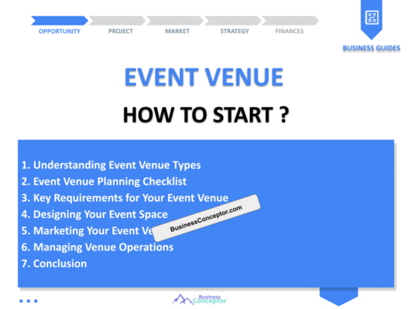 The Ultimate Guide to Starting an Event Venue: Step-by-Step Example
