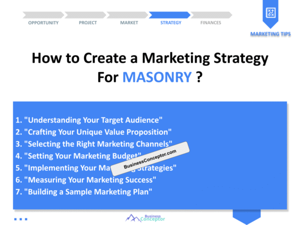Crafting a Marketing Plan for Your Masonry Business (+ Example)