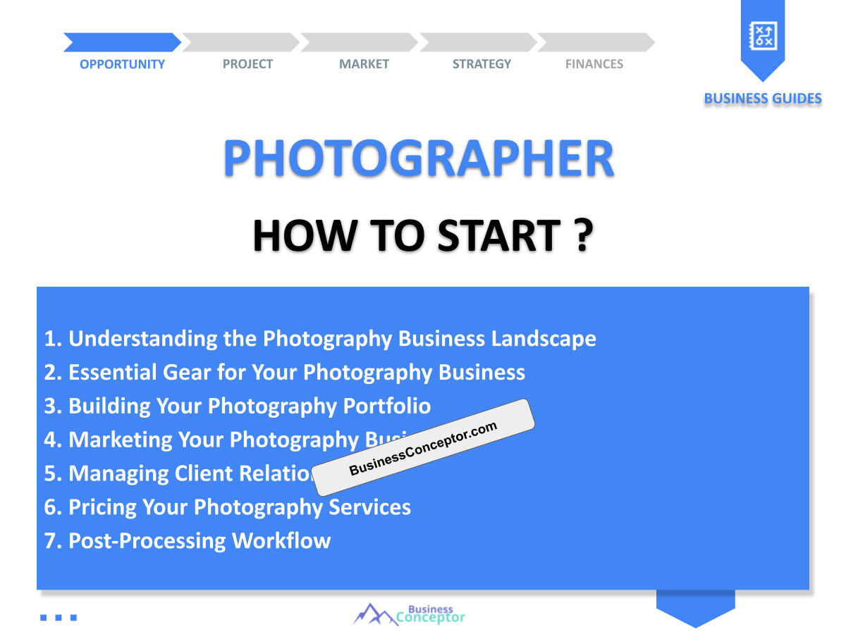 Building a Photography Business: A Complete Guide with Practical Examples