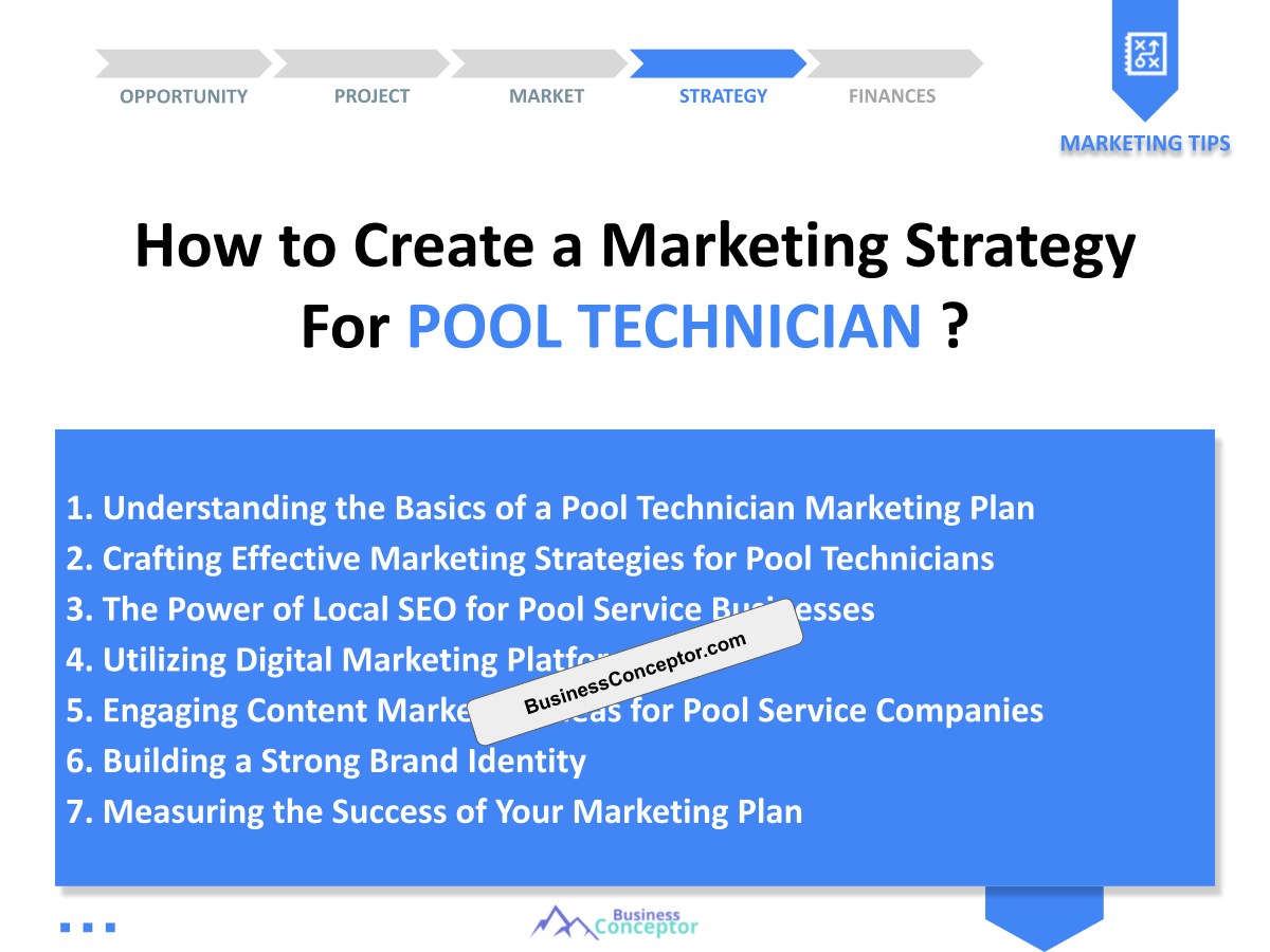 Begin Your Pool Technician Marketing Plan with This Example
