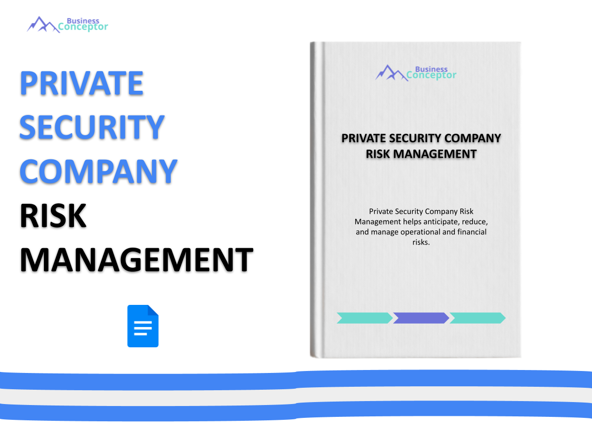 Private Security Company Risk Management: Detailed Analysis