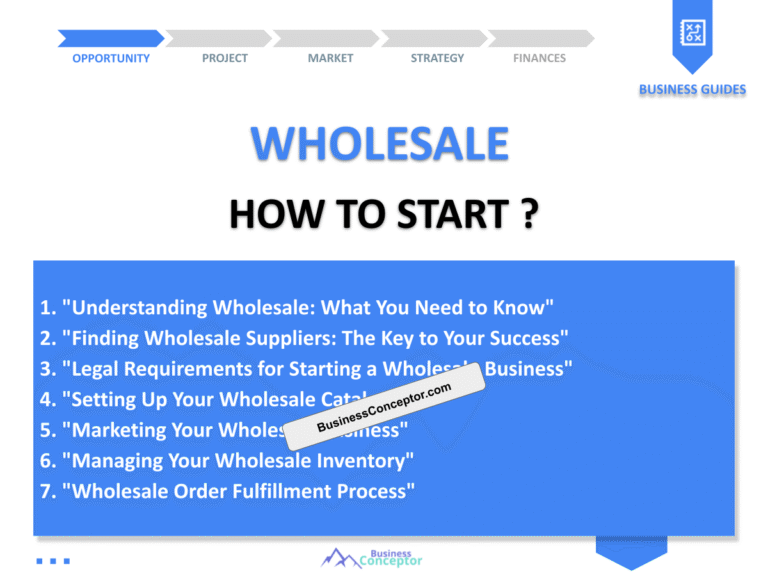 How to Start a Wholesale Business: A Detailed Guide with Examples