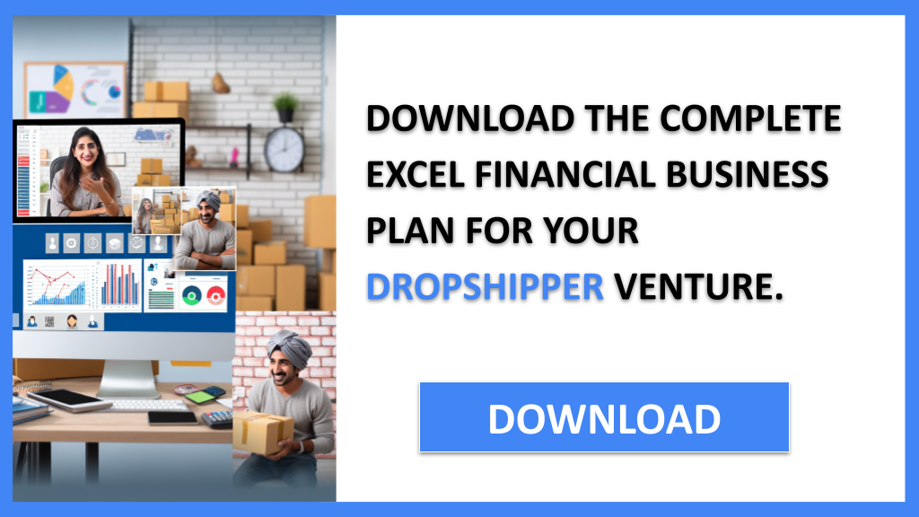Dropshipper Financial Plan: Step-by-Step Guide with Template