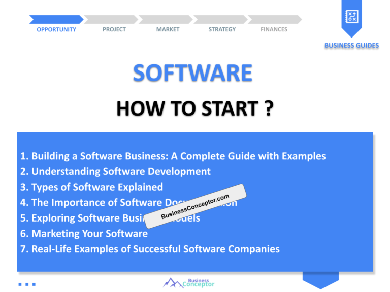 Building a Software Business: A Complete Guide with Examples