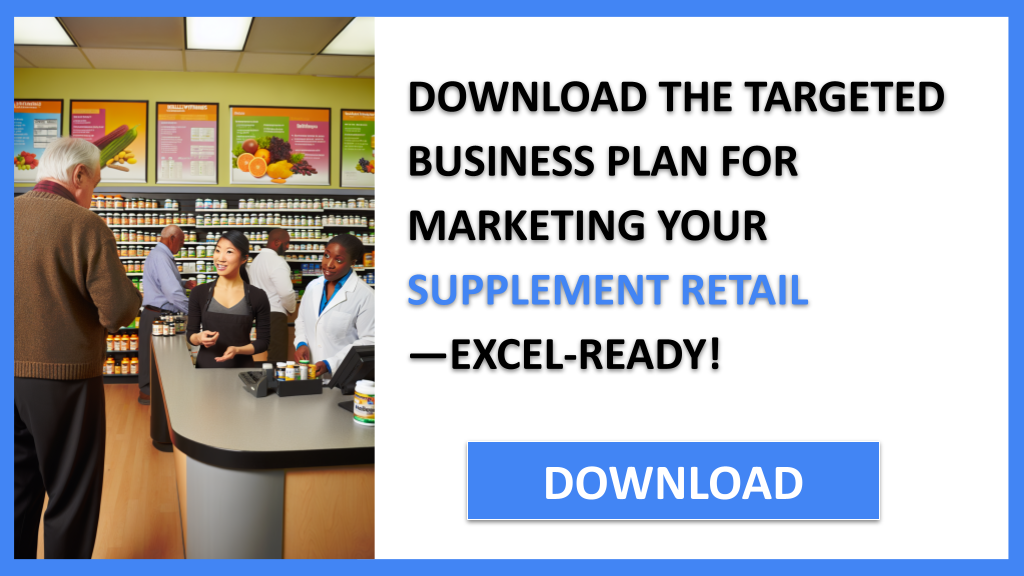 Building a Marketing Plan for Supplement Retail Services (+ Example)