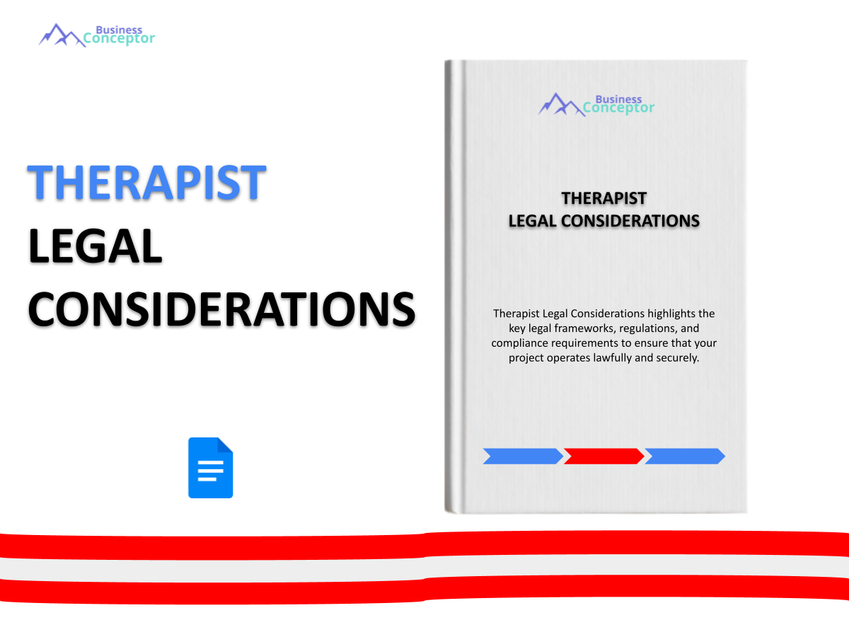 Therapist Legal Considerations: Detailed Overview