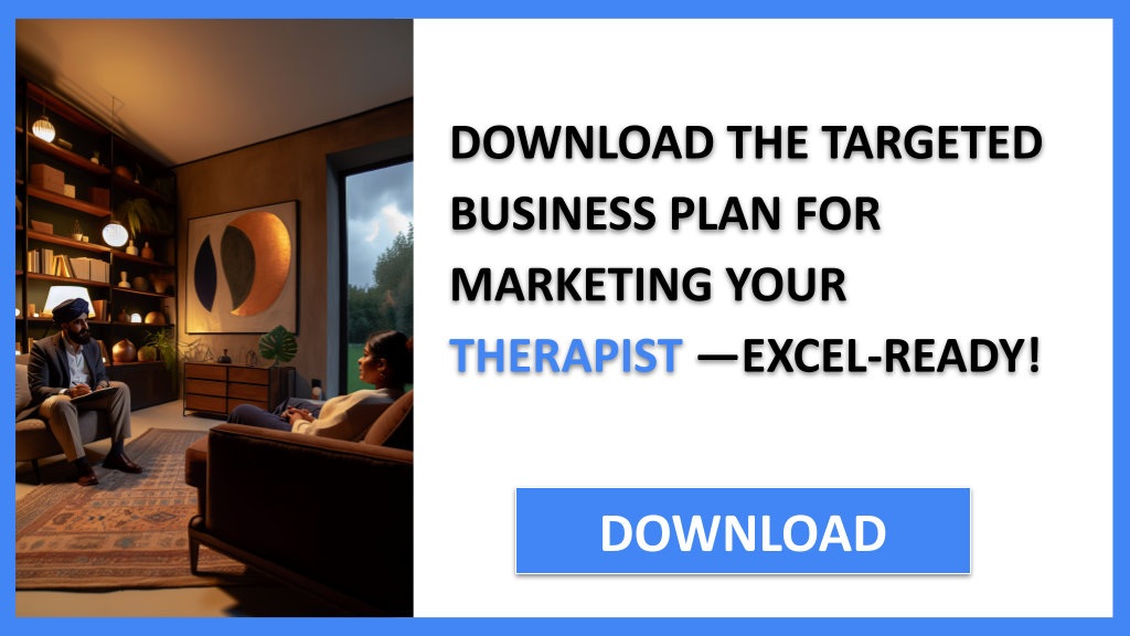 Create a Marketing Plan for Your Therapist Business (+ Example)