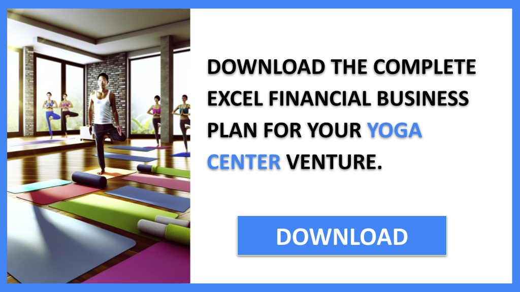 Yoga Center Financial Plan: Essential Steps and Example