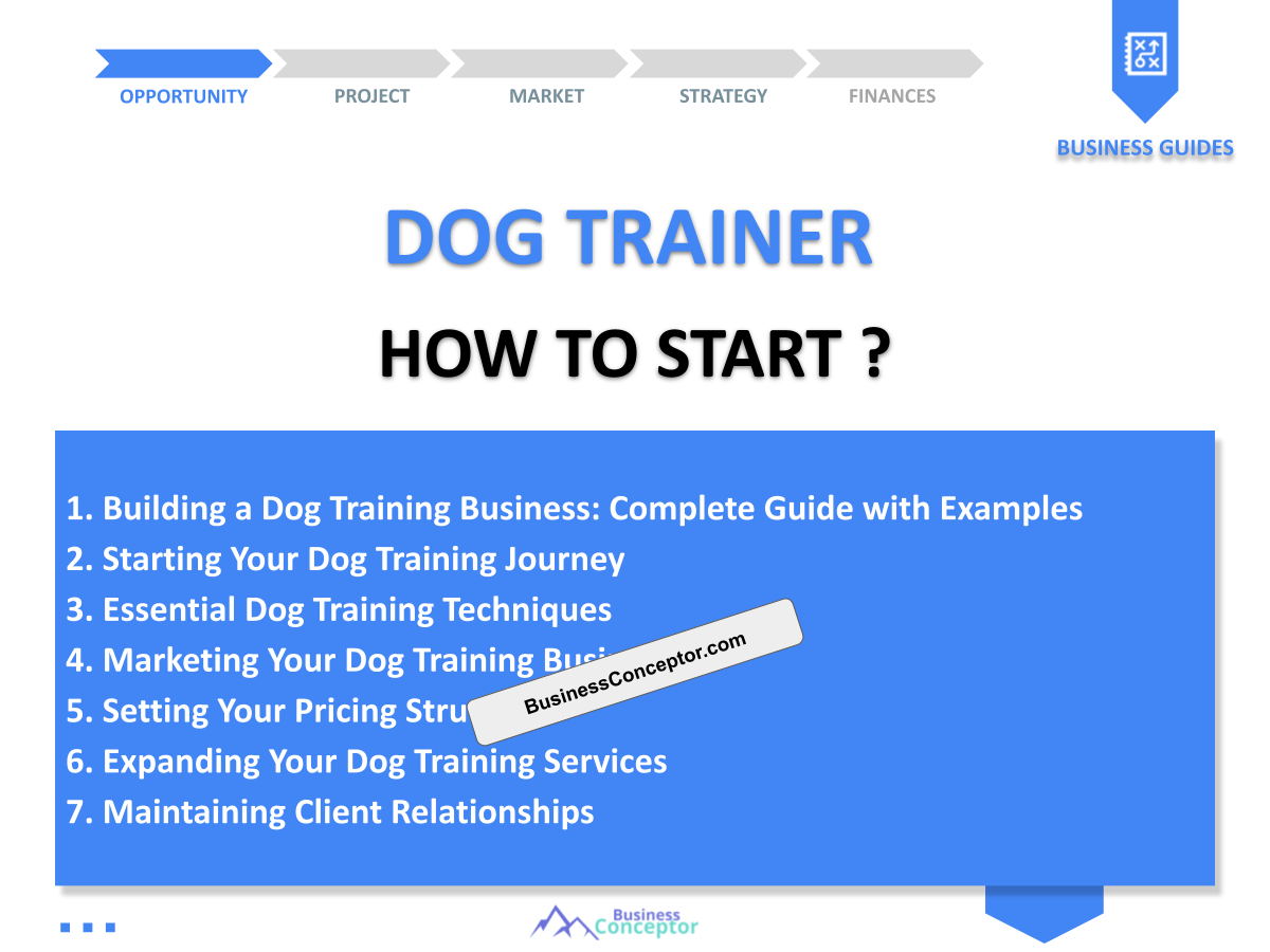 Building a Dog Training Business: Complete Guide with Examples