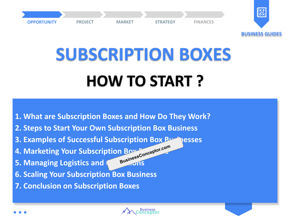 How to Start a Subscription Box Business: Complete Guide and Examples